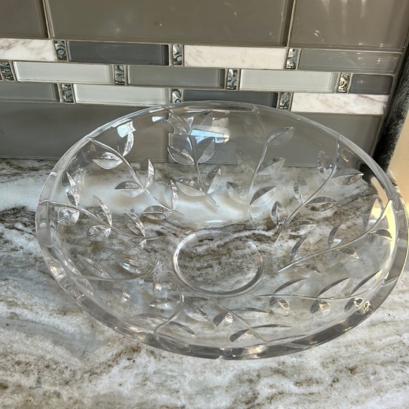 Tiffany & Co. | Dining | Tiffany Co Crystal Presentation Bowl 2 In ...